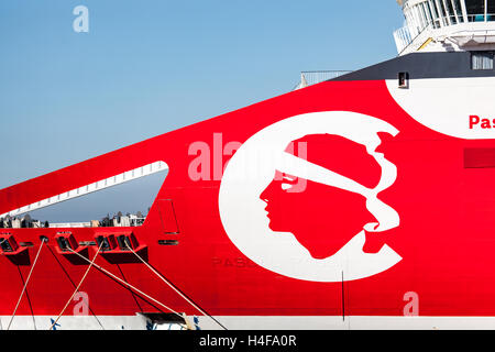 Ferry "Pascal Paoli Stock Photo - Alamy