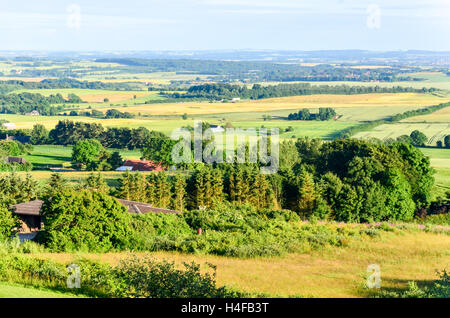 Fields of Denmark, seen from Denmark's highest point Stock Photo - Alamy