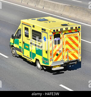 Private ambulance vehicle operated by UK Specialist Ambulance Service ...