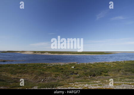 Rocky landscape north of Arviat, Nunavut Stock Photo - Alamy