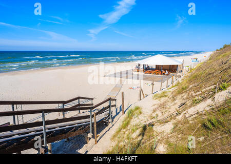 Path to beach in Bialogora village, Baltic Sea, Poland Stock Photo - Alamy