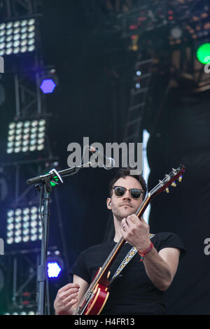 Country music artist Chase Bryant performs at the Tortuga Music ...
