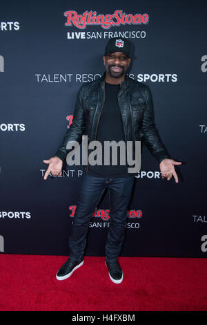DJ Irene walks the red carpet at the Rolling Stone Super Bowl 50 Party ...