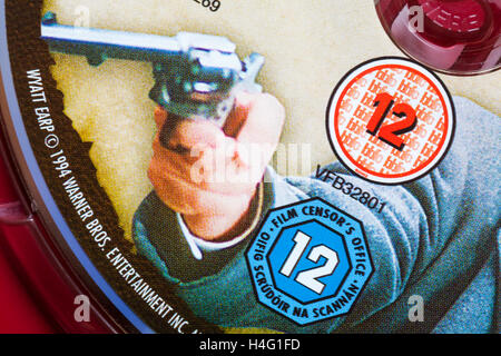 12 rating on HD DVD case - Contains moderate violence and fatalities ...