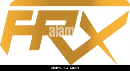 FRX concept logo design. AI 10 Supported Stock Vector Image & Art - Alamy