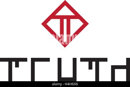 Truth Logo Design Concept, AI 10 supported Stock Vector Image & Art - Alamy