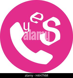 Yes Icon for Phone, EPS 8 supported Stock Vector Image & Art - Alamy