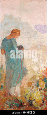 Odilon Redon, Pandora, French, 1840 - 1916, 1910-1912, oil on canvas ...