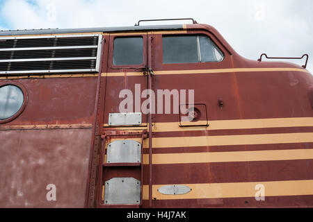 Driver cabin of a diesel locomotive Stock Photo: 88913926 - Alamy