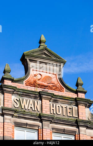 Detail Swan Hotel in Sandbach Cheshire UK Stock Photo - Alamy