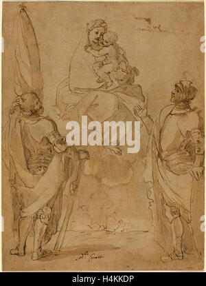 Lodovico Carracci (Italian, 1555 - 1619), Alexander and Thaïs Setting ...