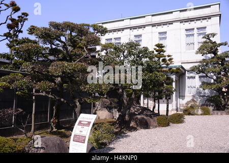 Spot White Wall Former Sasuke Toyoda House Japan Stock Photo - Alamy