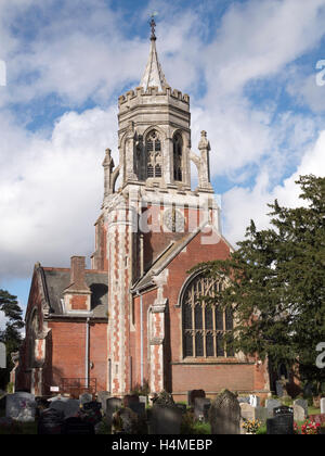 St Leonards Church, Sherfield English, Hampshire, England Stock Photo ...