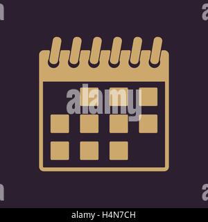 Calendar event symbol icon vector illustration graphic design Stock ...