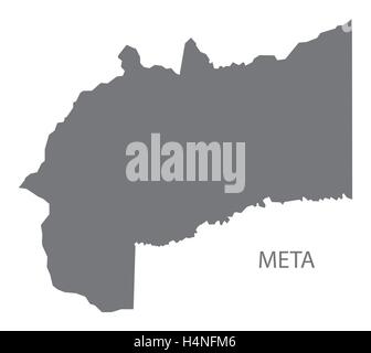 Map of Meta, a province of Colombia Stock Vector Image & Art - Alamy