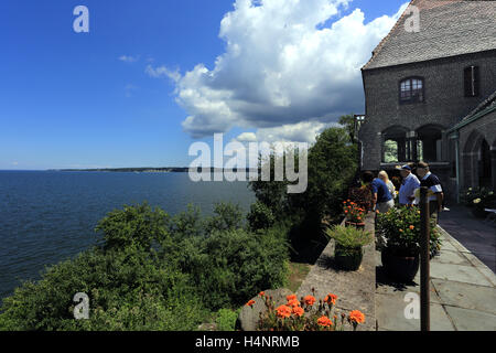 Falaise, the Gold Coast mansion of Harry F. Guggenheim, Sands Point ...