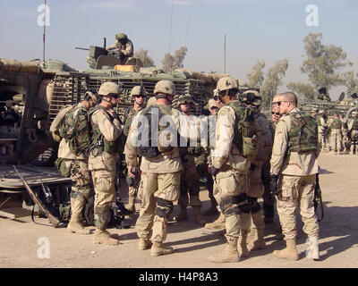 3rd December 2004 A U.S. Army soldier of the 1st Battalion, 24th ...