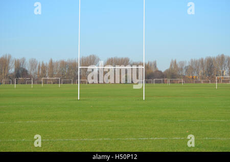 Hackney Marshes Football pitches, London, England, UK Stock Photo - Alamy