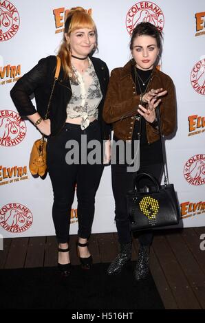 Chantal Claret Euringer, Frances Bean Cobain at the "Elvira: Mistress ...