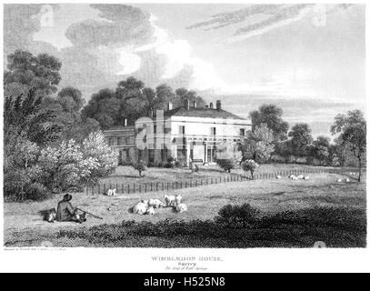 Wimbledon Manor House Stock Photo - Alamy