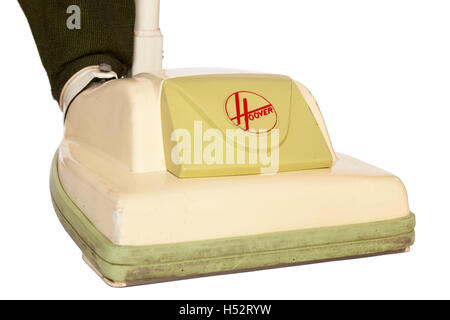 1970s hoover vacuum cleaner as a cut out on white background Stock ...