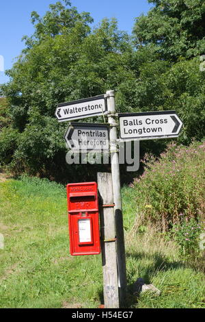 Rowlstone, Herefordshire, GB, United Kingdom, England, N 51 56' 21'', S ...