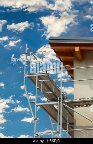 An Inclined Glass wall or Facade with aluminum framed for an high rise ...