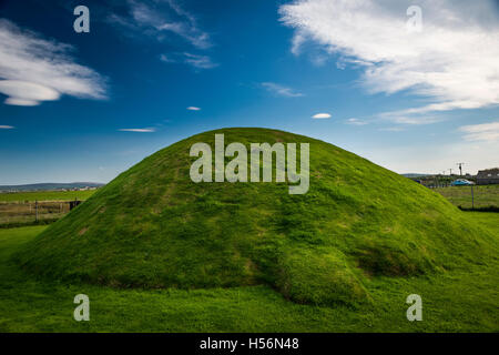 Unstan Chambered Cairn is a stone age burial mound near Stenness on ...
