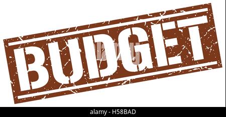 budget stamp. budget square grunge sign. label Stock Vector Image & Art ...