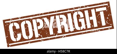 copyright stamp. copyright square grunge sign. copyright Stock Vector ...