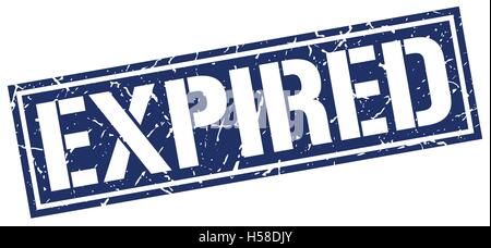 expired stamp. expired square grunge sign. expired Stock Vector Image ...