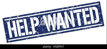 help wanted stamp. help wanted square grunge sign. help wanted Stock ...