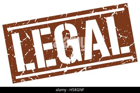legal stamp. legal square grunge sign. legal Stock Vector Image & Art ...
