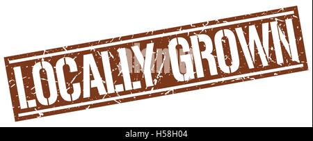 locally grown stamp. locally grown square grunge sign. label Stock Vector Image & Art - Alamy