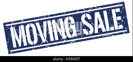 moving sale square grunge stamp Stock Vector Image & Art - Alamy