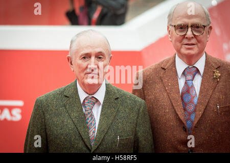 ROME, ITALY - OCTOBER 18: Gilbert Prousch and George Passmore alias ...