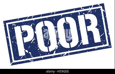 poor stamp. poor square grunge sign. poor Stock Vector Image & Art - Alamy