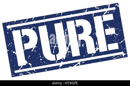 pure square stamp. pure grunge sign set Stock Vector Image & Art - Alamy