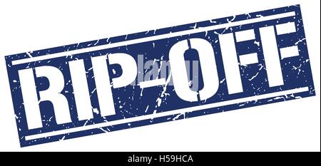 rip-off square grunge stamp Stock Vector Image & Art - Alamy