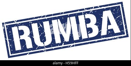 rumba square grunge stamp Stock Vector Image & Art - Alamy