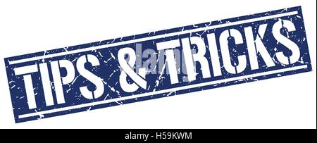 tips & tricks stamp. tips & tricks square grunge sign. tips & tricks ...