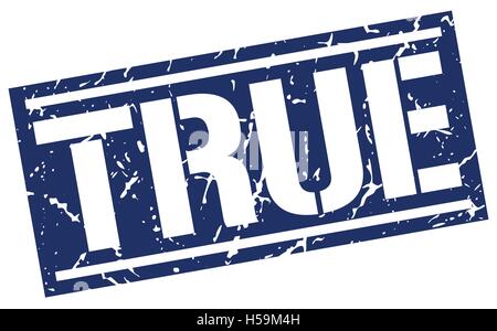 true stamp. true square grunge sign. true Stock Vector Image & Art - Alamy