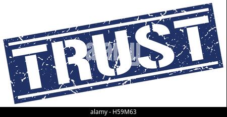 trust stamp. trust square grunge sign. trust Stock Vector Image & Art ...
