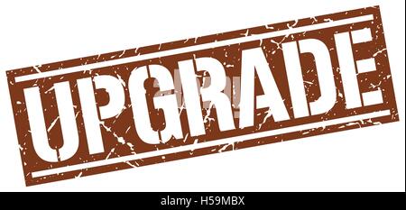 upgrade stamp. upgrade square grunge sign. upgrade Stock Vector Image ...