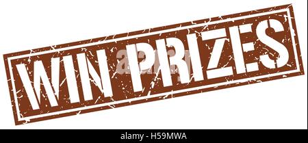 win prizes stamp. win prizes square grunge sign. win prizes Stock ...