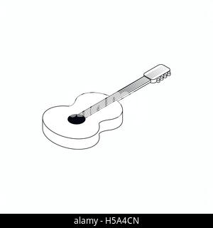 Guitar icon, isometric style Stock Vector Image & Art - Alamy