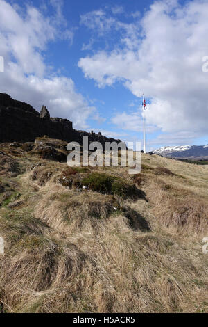 Althing - the site of the first and ancient Icelandic Parliament ...