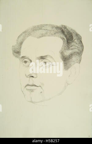 Max Reinhardt Portrait From the Book Max Reinhardt and His Actors Stock ...