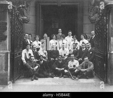 The photograph captures the LSE (London School of Economics) Rugby Team ...