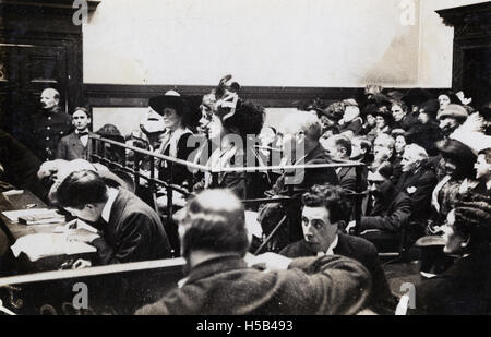 Frederick Pethick Lawrence, a British suffragist, is photographed with ...